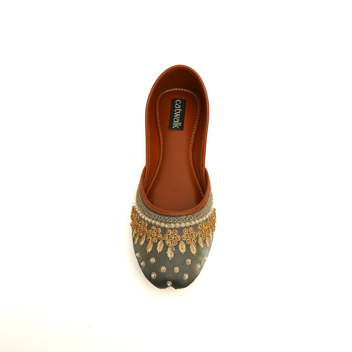 Rang Mahal Khussa Grey - AAK109 – Catwalk